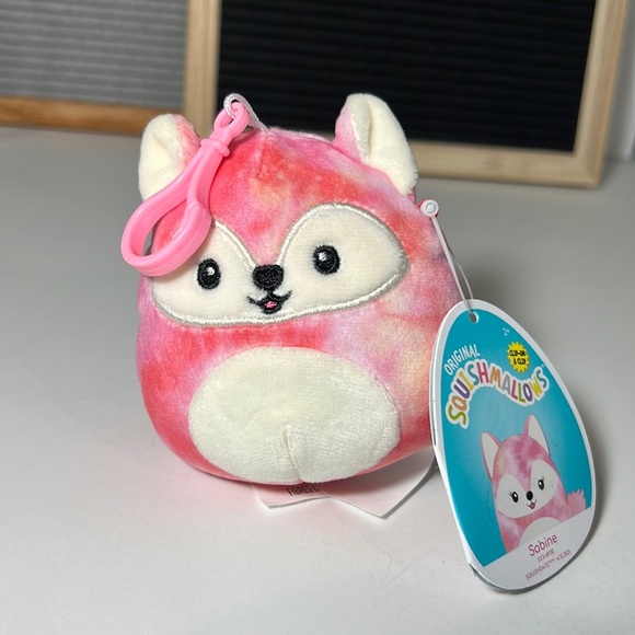 Squishmallows | Toys | Nwt 3 Sabine The Fox Squishmallow Clip | Poshmark